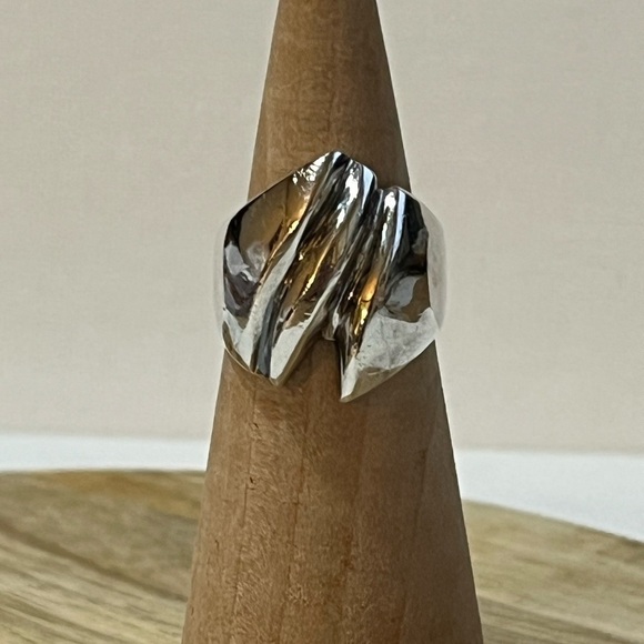 Jewelry | 925 Mexico Solid Sterling Silver Chunky Boho Ring | Poshmark